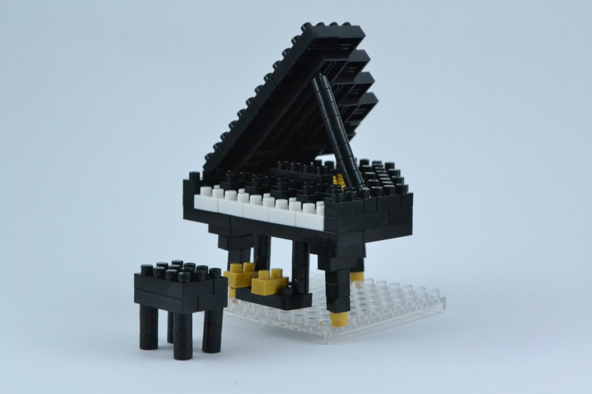 Grand Piano Nanoblock – Gunbies