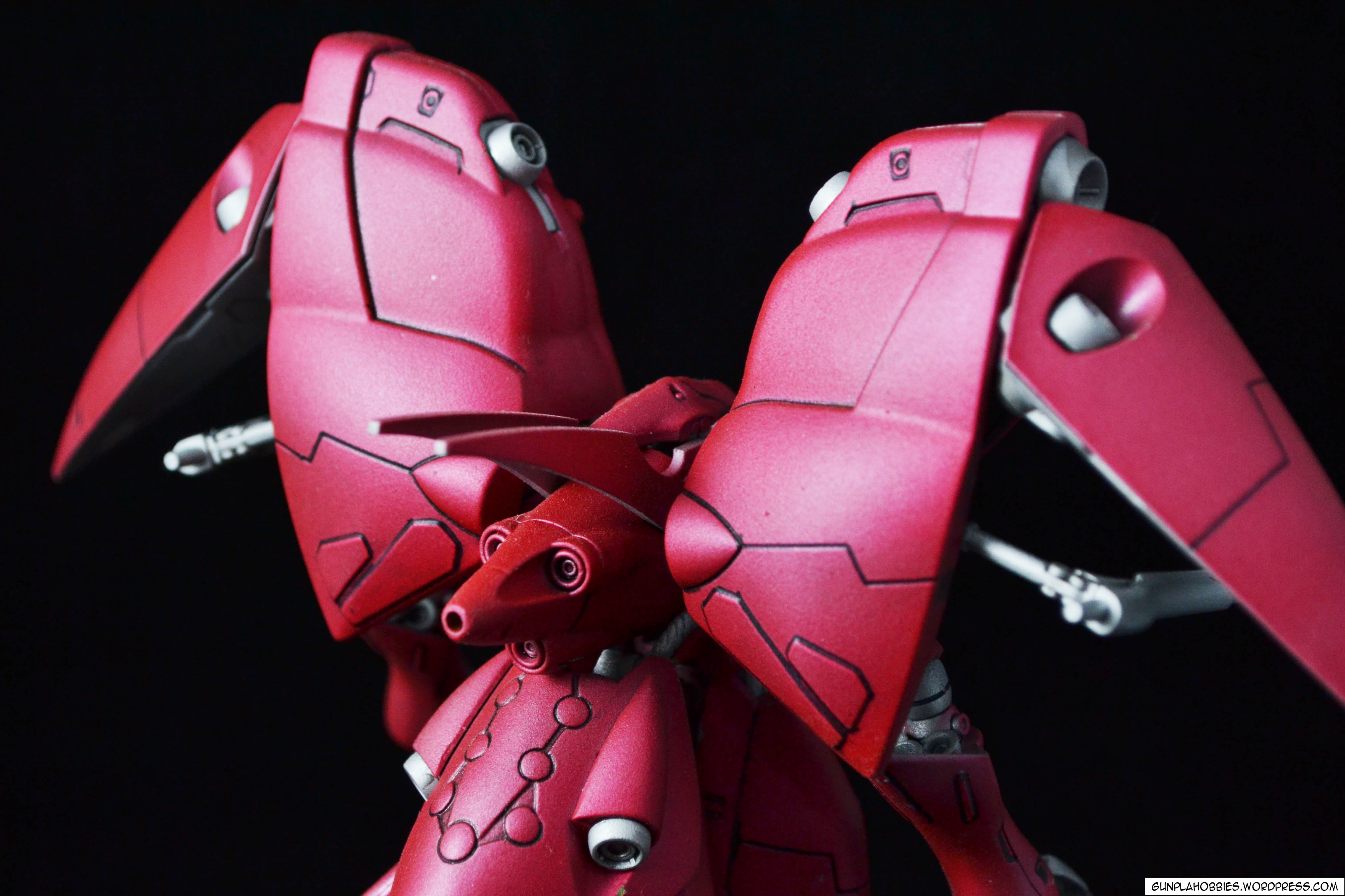 HG 1/550 AMX-002 Neue Ziel (painted build) – Gunbies