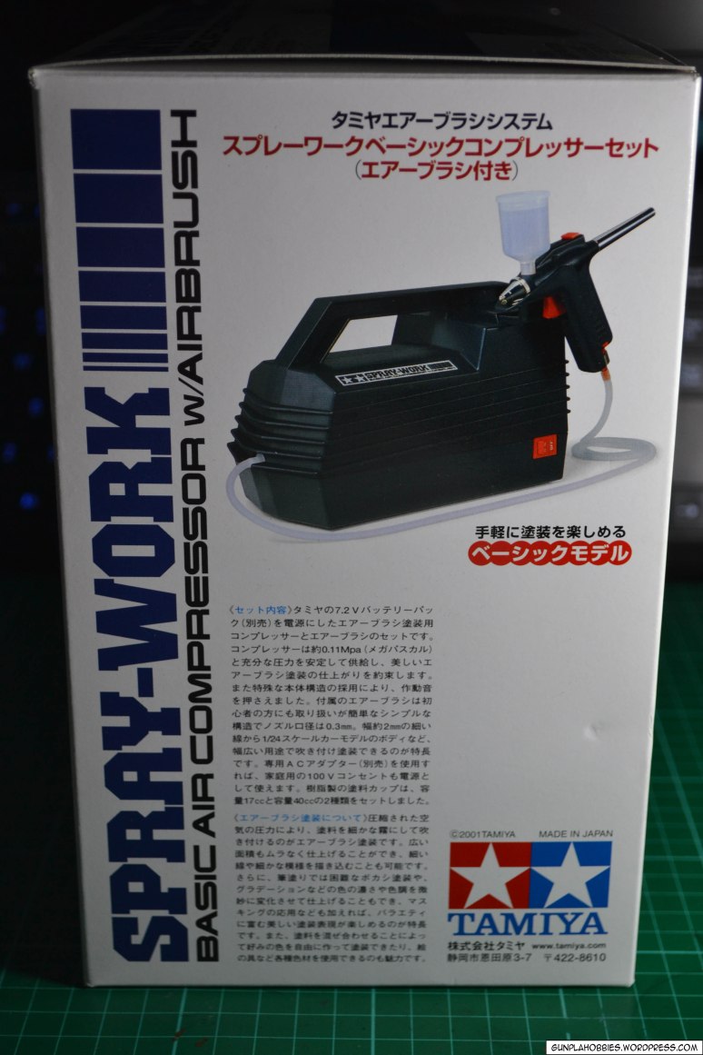 Tamiya Spray-Work Basic Air Compressor w/ Airbrush Review – Gunbies